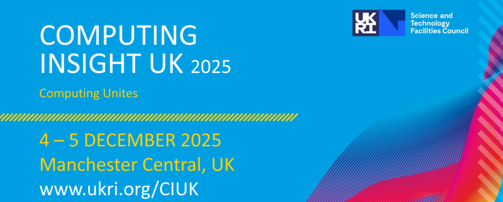 CIUK 2025 - Scientific Computing, Science and Technology Facilities ...